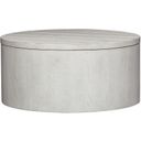 Modern Farmhouse Drawer Chair Side Table In White by Liberty ...