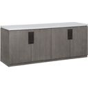 Pure Modern Pair Of Angled Etagere Bookcase Piers by Parker House ...