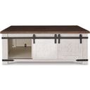 Wystfield White and Brown Chair Side End Table by Ashley Furniture ...
