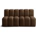 Arc 4 Seater Modular Sofa In Brown Velvet by Meridian | 1StopBedrooms