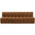 Arc 4 Seater Modular Sofa In Brown Velvet by Meridian | 1StopBedrooms