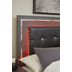 Lodanna Gray Upholstered Panel Bedroom Set by Ashley Furniture ...