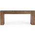 Bristol Coffee Table In Natural Oak by Classic Home | 1StopBedrooms