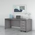 Bush Business Furniture Studio C 42W Desk Return in Modern Hickory by ...