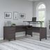 Somerset 60W Office Desk in Ash Gray by Bush Furniture | 1StopBedrooms