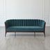 Channel Back Sofa In Toast Velvet by Global Views | 1StopBedrooms