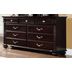 Syracuse Dark Walnut Poster Bedroom Set by Furniture of America ...