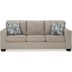 Deltona Queen Sofa Sleeper In Parchment by Ashley Furniture | 1StopBedrooms