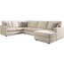Edenfield 3-Piece RAF Corner Chaise Sectional In Linen by Ashley ...