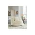 Lindyn Ivory Oversized Swivel Accent Chair by Ashley Furniture ...