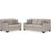 Mahoney Living Room Set In Pebble by Ashley Furniture | 1StopBedrooms