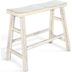 Marina White Sand 24 Inch Bench With Wood Seat by Sunny Design ...
