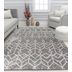 Mason Brooks Ryder KN30B Candle White Moroccan Tribal White 8'3 x 10 ...