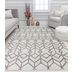 Mason Brooks Ryder KN30B Candle White Moroccan Tribal White 8'3 x 10 ...