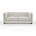 Nativa Interiors Mirel Tufted Deep Plush 108 Inch Sofa In Grey ...