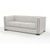 Nativa Interiors Mirel Tufted Deep Plush 108 Inch Sofa In Grey ...
