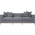 Noel Velvet Fabric Sofa In Grey by Bernhardt | 1StopBedrooms