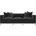 Noel Velvet Fabric Sofa In Grey by Bernhardt | 1StopBedrooms