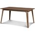 Oscar Natural Walnut Rectangular Dining Table by New Classic ...