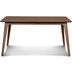 Oscar Natural Walnut Rectangular Dining Table by New Classic | 1StopBedrooms