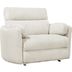 Radius Xl Extra Wide Power Glider Recliner Set of 2 In Mega Ivory by ...
