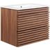 Render 30 Inch Bathroom Vanity Cabinet In Oak White by Modway ...