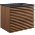 Render 30 Inch Wall Mount Bathroom Vanity In Oak White by Modway ...