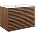 Render 30 Inch Bathroom Vanity Cabinet In Oak White by Modway ...