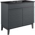 Render 30 Inch Bathroom Vanity In Charcoal Black by Modway | 1StopBedrooms