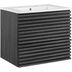 Render 30 Inch Bathroom Vanity Cabinet In Oak White by Modway ...