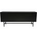 Rochester Rectangular TV Stand with Enclosed Storage and Powder Coated ...