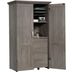 Sauder Select Storage Cabinet Wardrobe In White | 1StopBedrooms