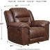 Stoneland Recliner In Chocolate by Ashley Furniture | 1StopBedrooms