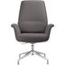Summit Series Office Chair In White Leather by LeisureMod | 1StopBedrooms