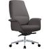 Summit Office Chair In Faux Leather and Aluminum Frame with Adjustable ...