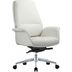 Summit Office Chair In Faux Leather and Aluminum Frame with Adjustable ...