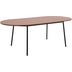 Tule 71 Inch Oval Dining Table In Black by LeisureMod | 1StopBedrooms