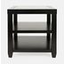 Urban Icon Rectangular Glass Inlay Coffee Table In Black by Jofran ...