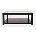 Urban Icon Round Glass Inlay Coffee Table In Black by Jofran ...