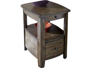 Spence Black Side Table by Sarreid | 1StopBedrooms