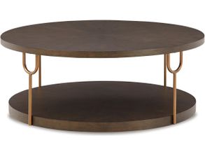 Cariton Gray Rectangular Cocktail Table by Ashley Furniture | 1StopBedrooms