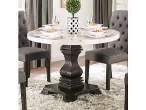 Arcadia Round Dining Table by Furniture of America | 1StopBedrooms
