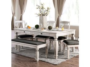 Bennox Brown 6 Piece Rectangular Dining Room Set by Ashley Furniture ...