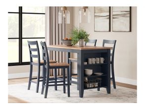 Cabalynn Light Brown Extendable Dining Room Set by Ashley Furniture | 1StopBedrooms