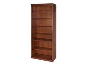 Avondale 96 Inch Tall Wall Bookcase with Ladder In Brown by Martin ...