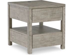 Bolanburg Weathered Gray Chair Side End Table by Ashley Furniture | 1StopBedrooms