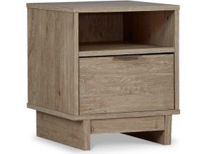Realyn Two Tone 3 Drawer Nightstand by Ashley Furniture | 1StopBedrooms