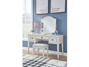 Realyn Two Tone 3 Piece Vanity by Ashley Furniture | 1StopBedrooms