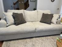 Soletren Sofa In Stone by Ashley Furniture | 1StopBedrooms